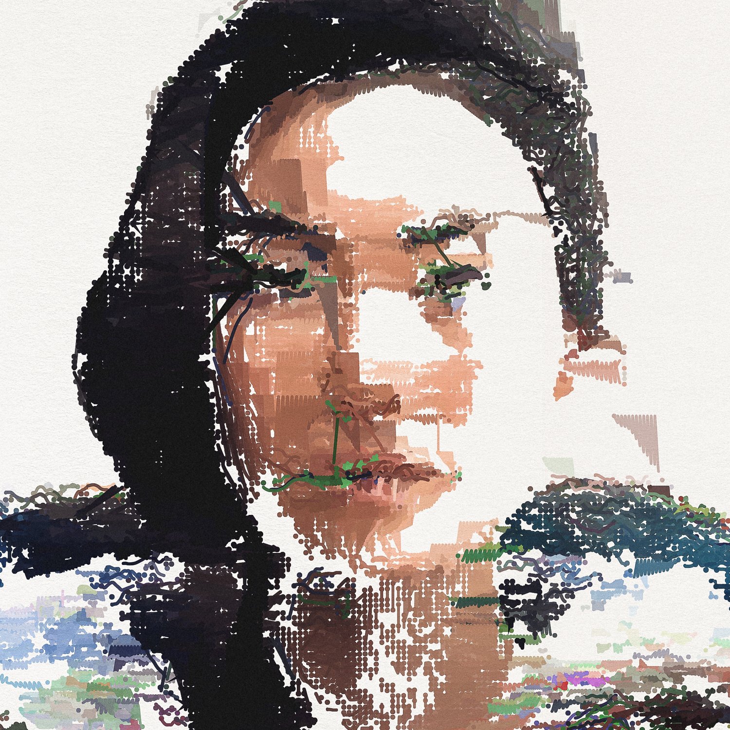 Experiment with Lines and Colors 02 - Saranont Limpananont