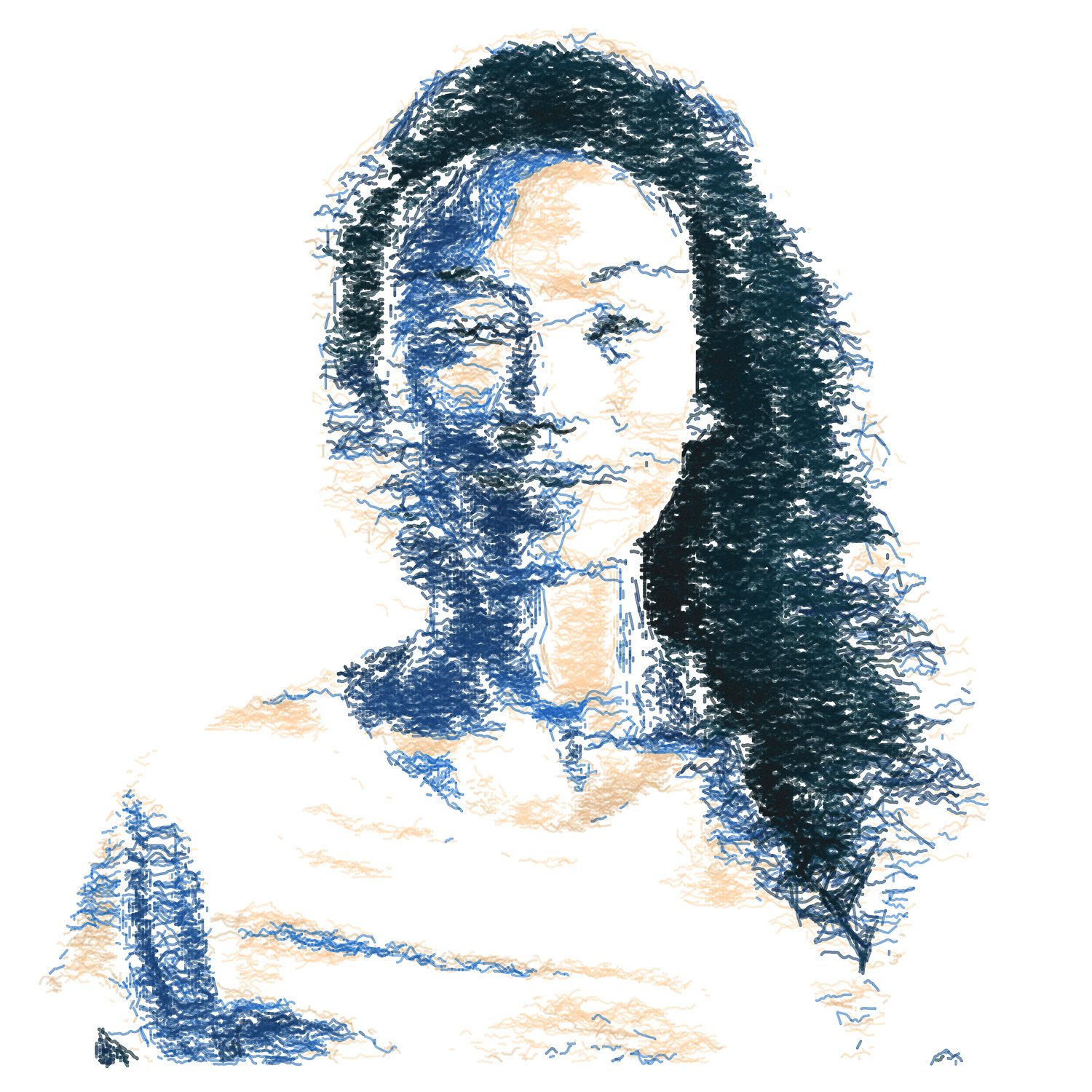 Experiment with Lines and Colors 01 - Saranont Limpananont