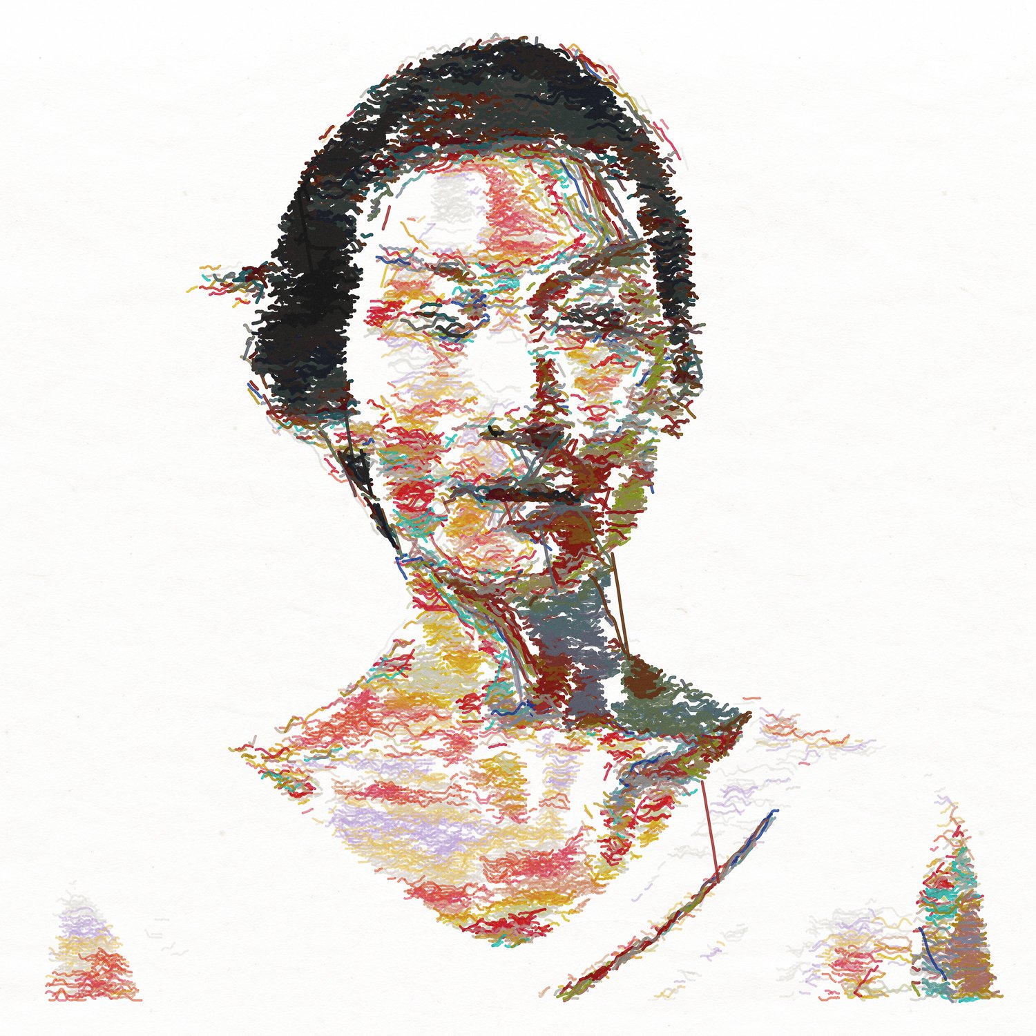 Experiment with Lines and Colors 01 - Saranont Limpananont