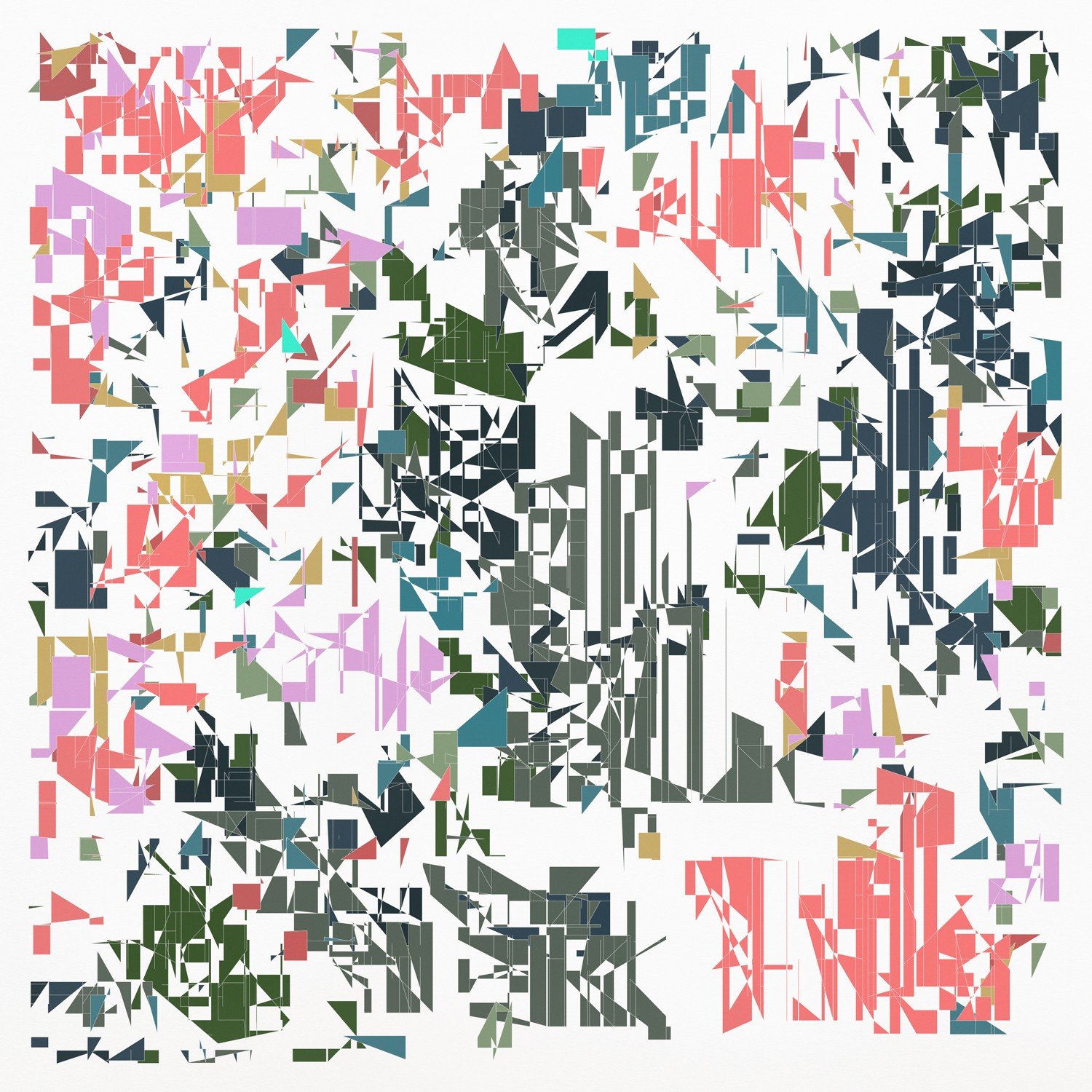 A Composition of Broken Pixels - Saranont Limpananont