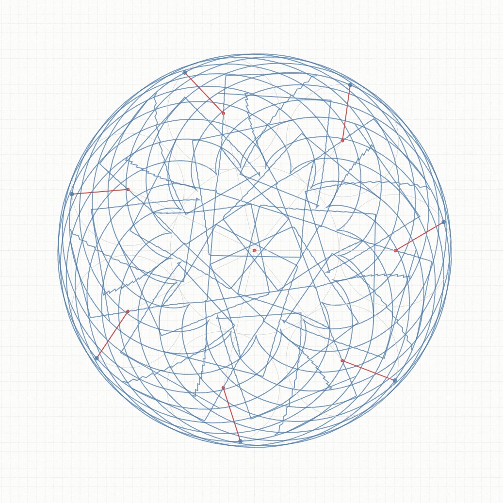 Symmetry Cycloid Patterns - Saranont Limpananont